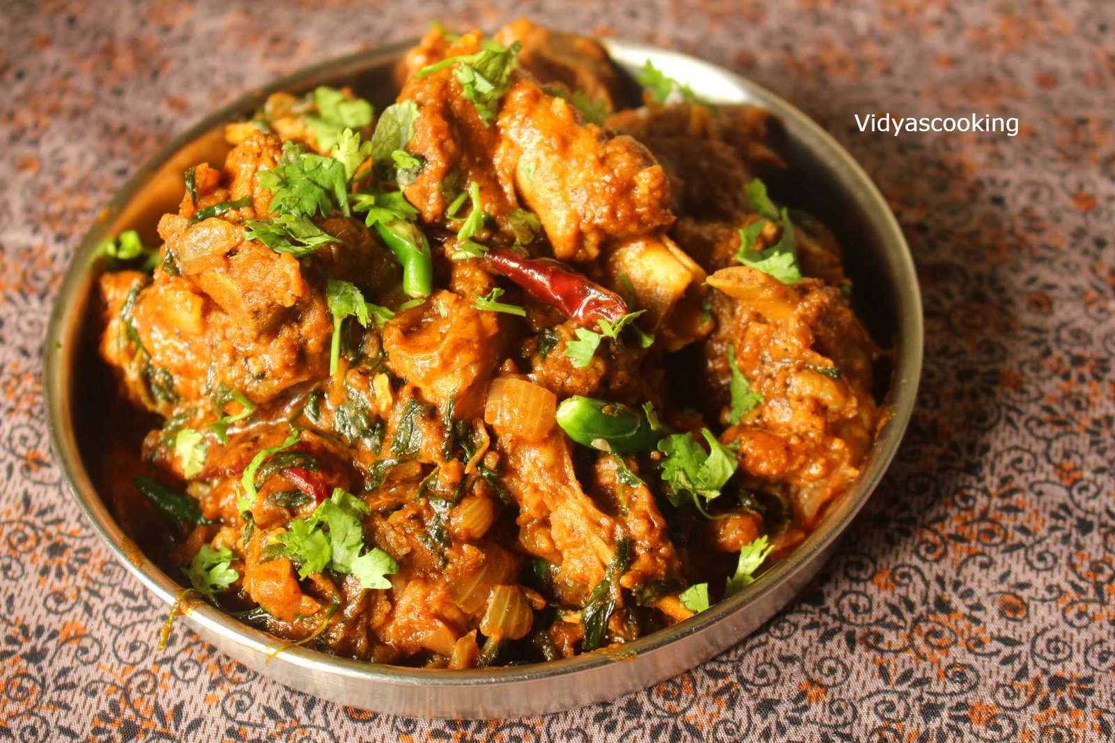 Methi Gosht recipe ಮೆಂತ್ಯೆ ಮಟನ್ ಗ್ರೇವಿ – kannada - Kannada Folks