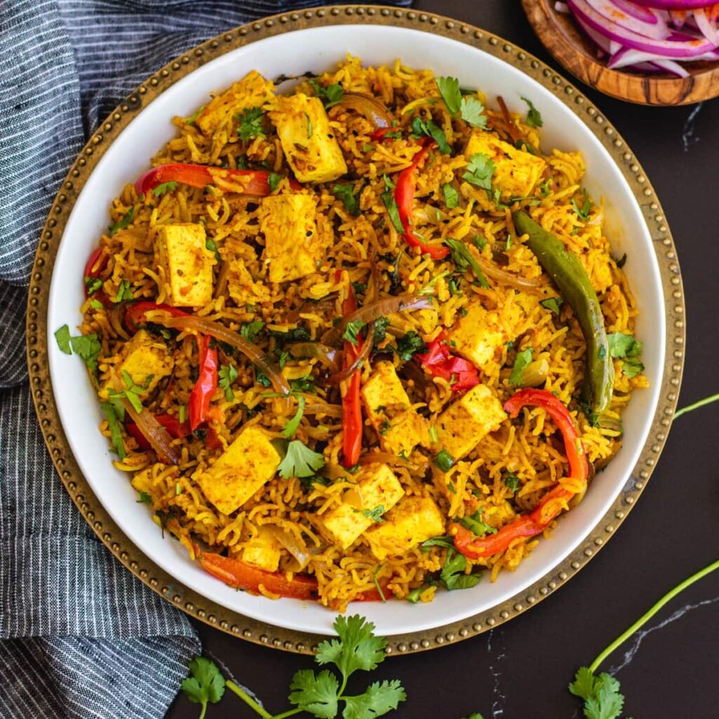 Shahi Panneer Biryani - ಶಾಹಿ ಪನ್ನೀರ್ ಬಿರಿಯಾನಿ